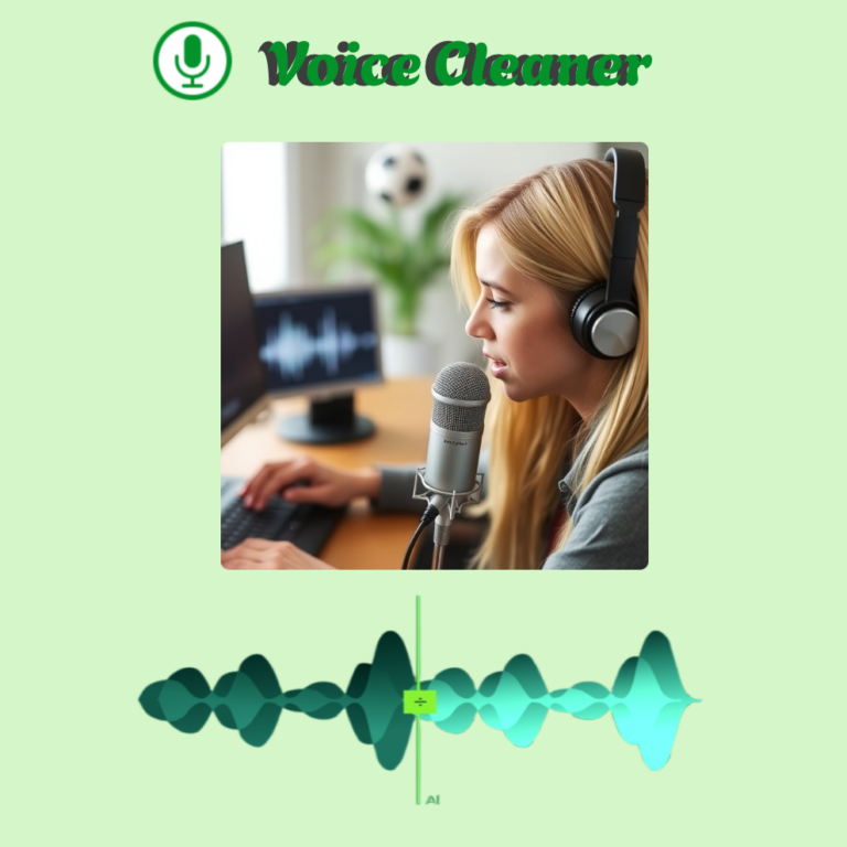Voice Isolator's Voice Cleaner – Background Noise Removal